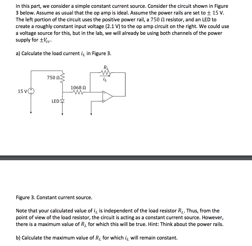 Solved In this part, we consider a simple constant current | Chegg.com