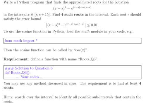 Solved I need some help with this python code netwons | Chegg.com
