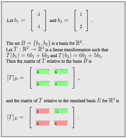 Solved I can't find [T]E. A detailed solution on how to | Chegg.com