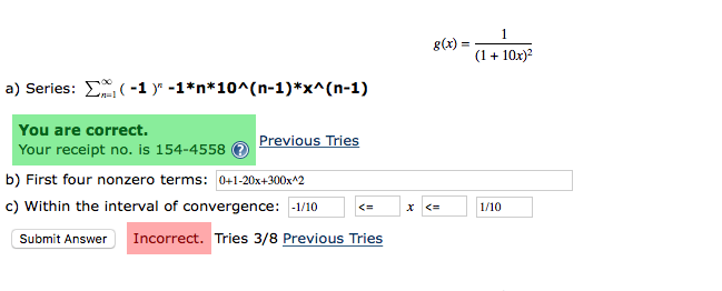 Solved a) Determine the series of the given function. In the | Chegg.com