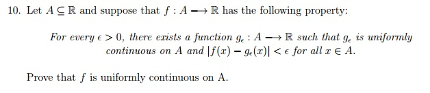 Solved Let A R and suppose that f: A rightarrow R has the | Chegg.com