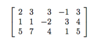 Solved Use Gaussian elimination to put the following | Chegg.com