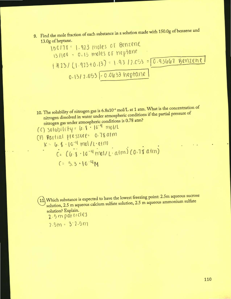 Solved Which substance is expected to have the lowest | Chegg.com