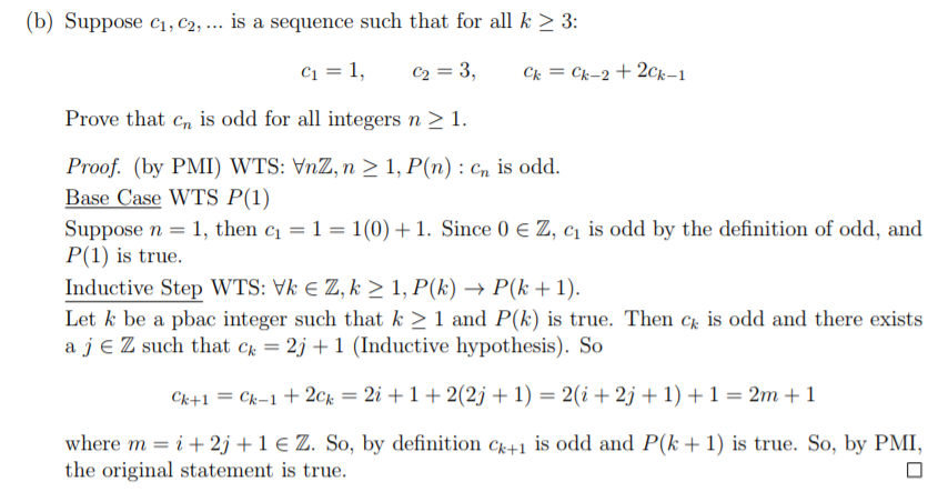 Solved Incorrect Inductive Proofs For the following proofs, | Chegg.com