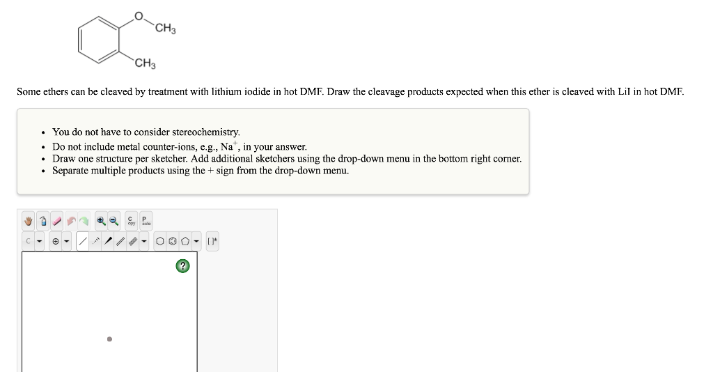 Solved O. CH3 CH3 Some ethers can be cleaved by treatment | Chegg.com