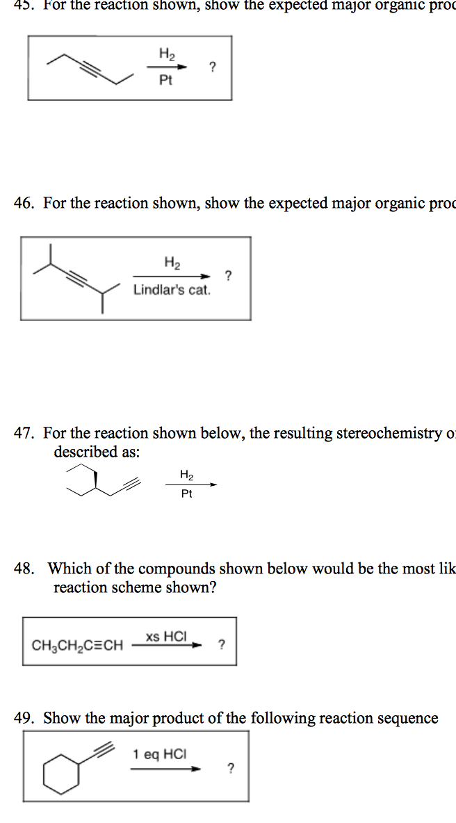 Solved Draw The Major Product Of The Following Reaction