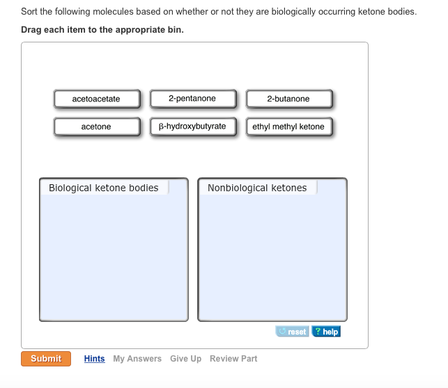 Solved Sort the following molecules based on whether or not | Chegg.com