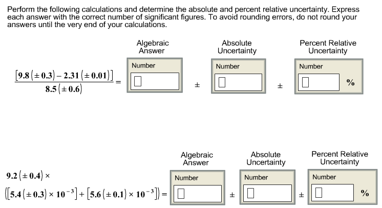 Solved Perform the following calculations and determine the | Chegg.com