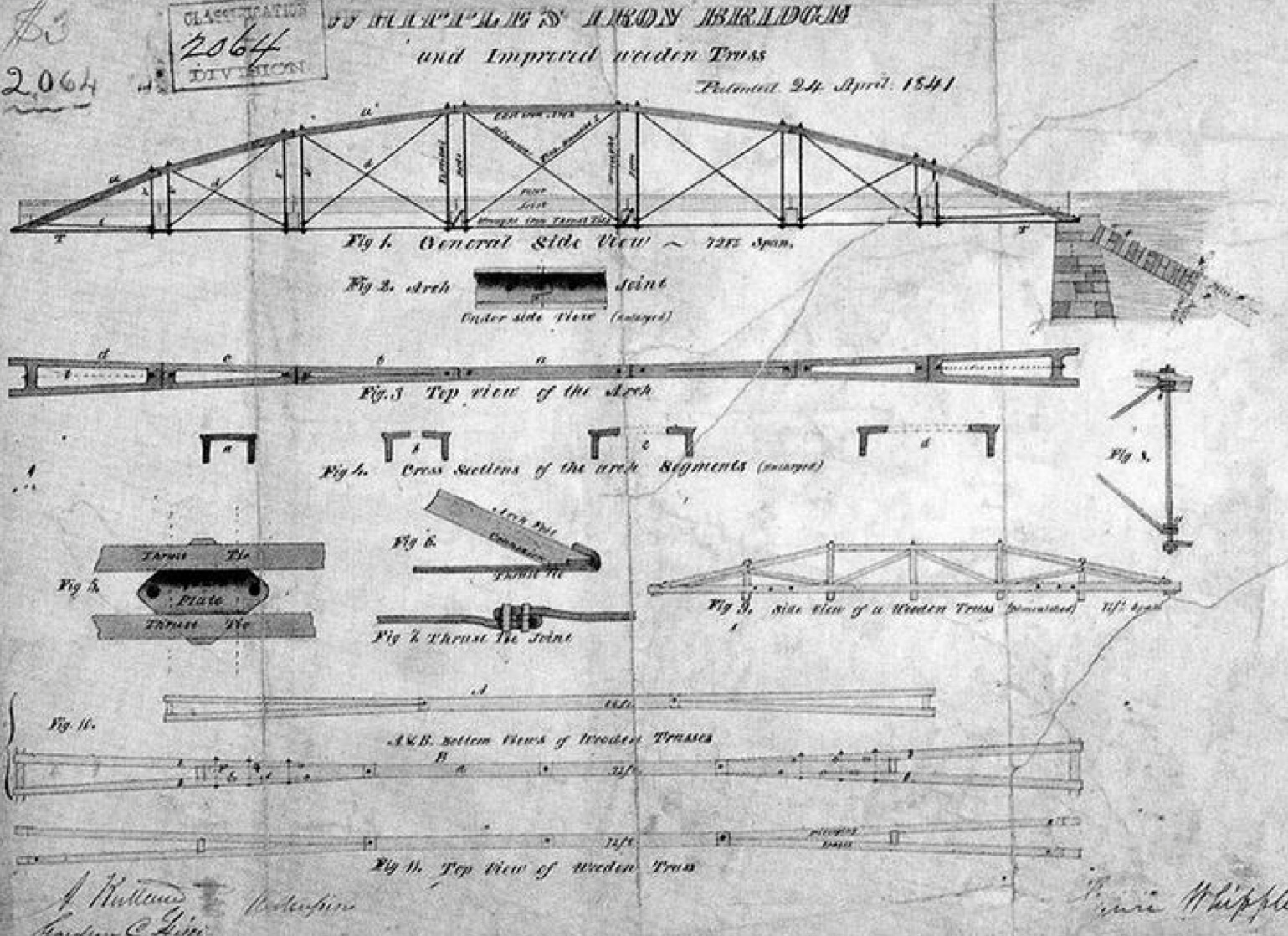 Truss Bridge Drawing