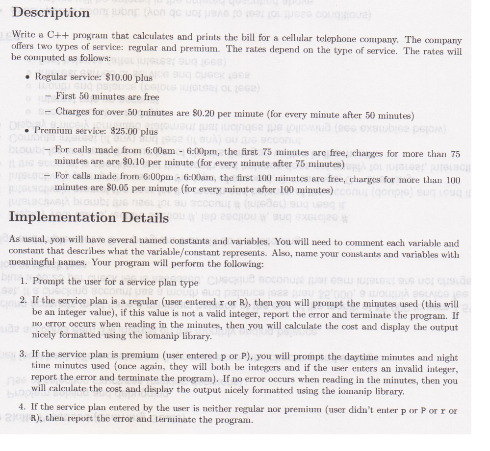 Solved Write a C++ program that calculates and prints the | Chegg.com Solved Write a C++ program that calculates and prints the | Chegg.com