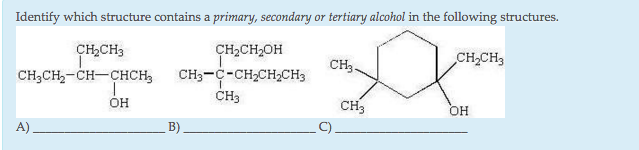 Solved Identify which structure contains a primary, | Chegg.com