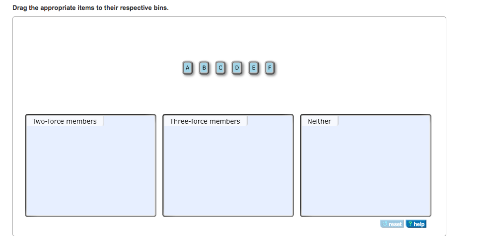Identifying two- and three-force members Identify | Chegg.com