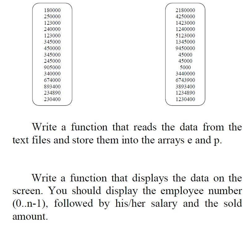 Solved: A Company Has N Sales Employees Numbered From Eo T... | Chegg.com