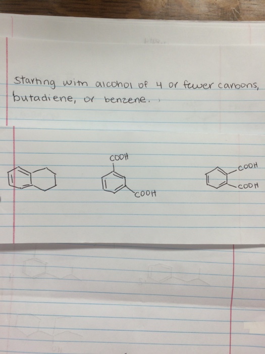Solved Organic chemistry synthesis. I can't figure out how | Chegg.com