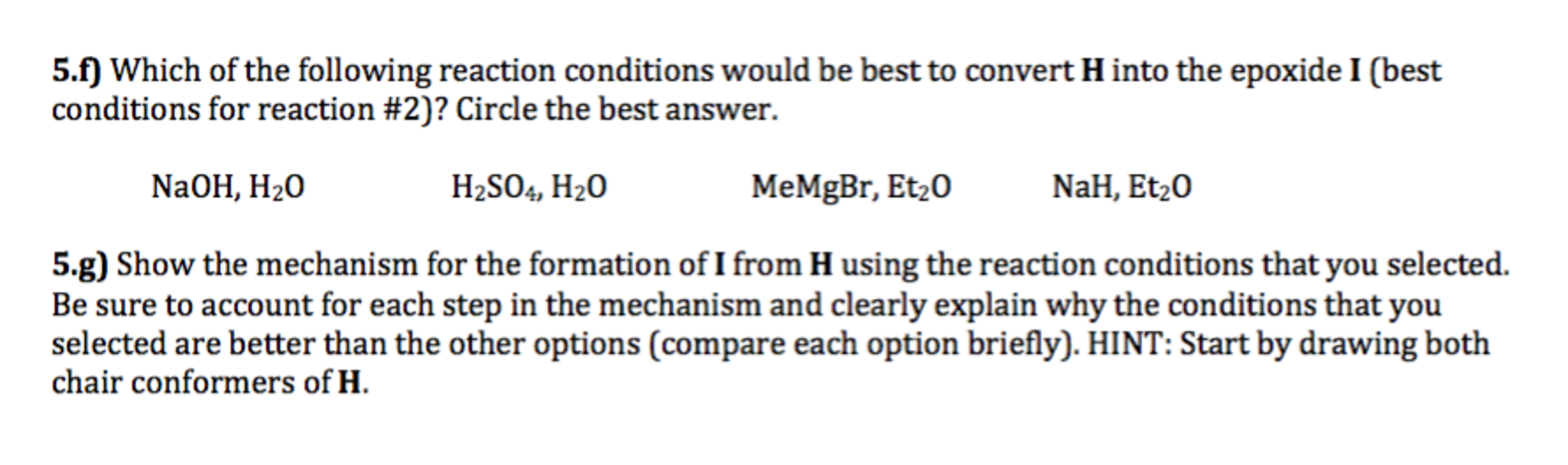 Solved 5) The reaction of 1-methylcyclohexene with a mixture | Chegg.com