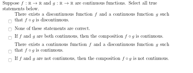Solved Suppose f : R → R and g : R → R are continuous | Chegg.com