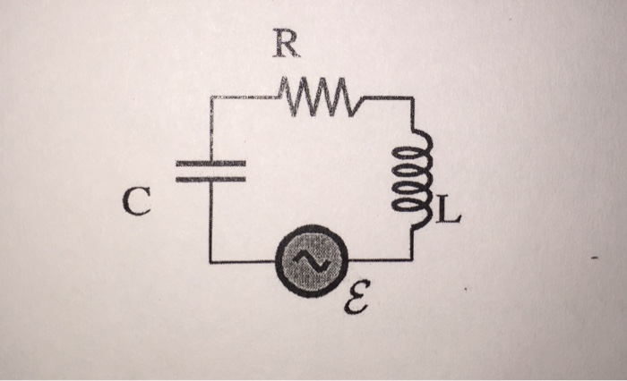 Solved The figure shows an LRC circuit with alternating | Chegg.com