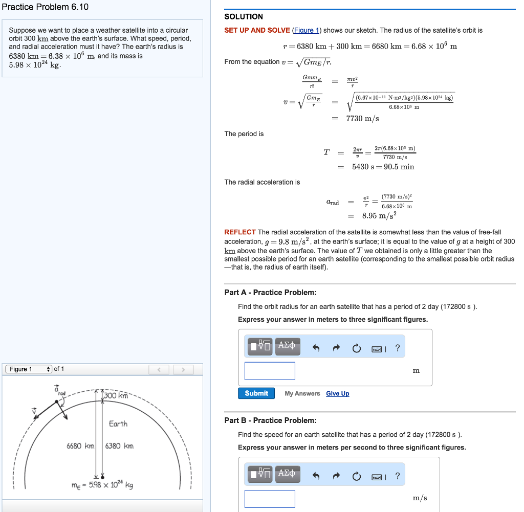 Suppose we want to place a weather satellite into a | Chegg.com