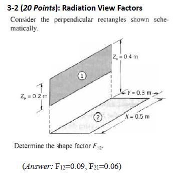 Solved Consider the perpendicular rectangle shown | Chegg.com