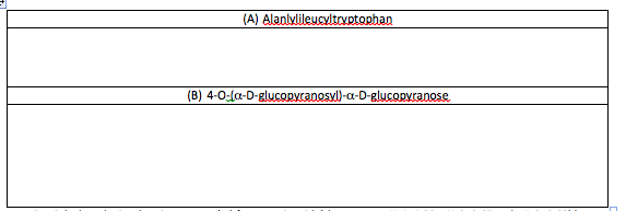 Solved Draw the structure of the following: (A) a peptide | Chegg.com