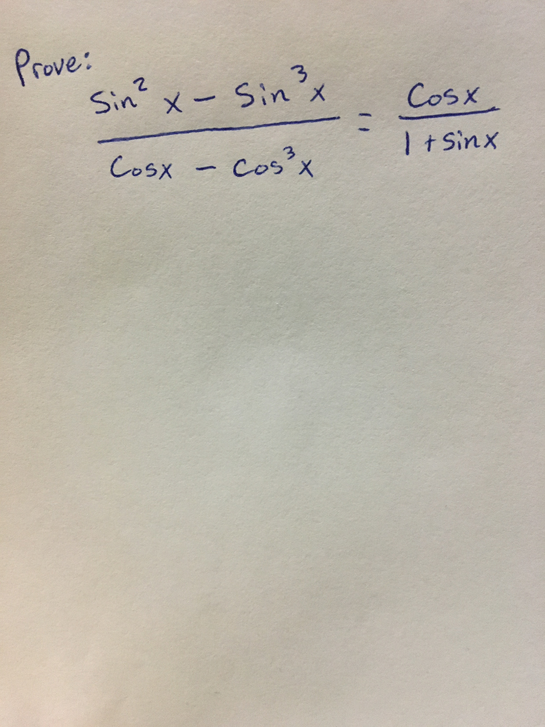 Solved Prove ? Cos x oSX | Chegg.com