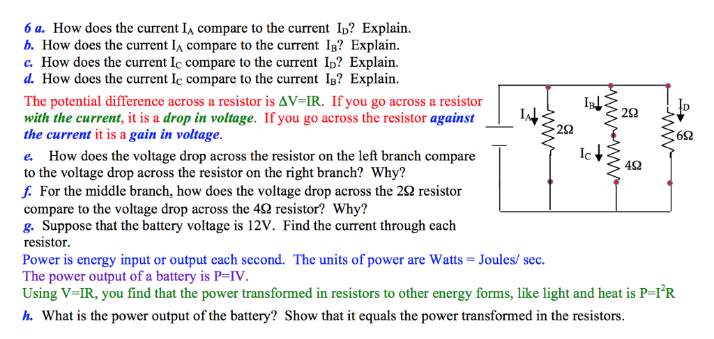 Solved 6 a. How does the current IA compare to the current | Chegg.com