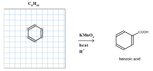 Solved A compound B has the forumula C8H10. After vigorous | Chegg.com