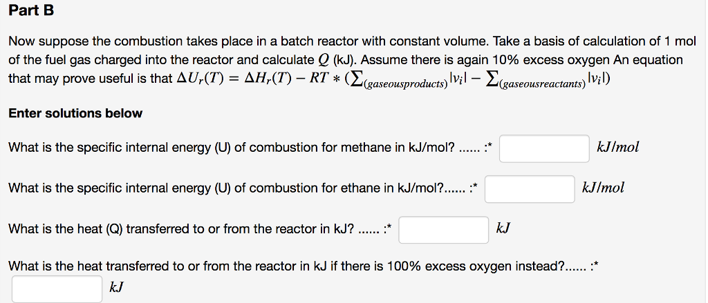 Solved A fuel contains 34 mole % ethane (C2H6C2H6) and the | Chegg.com