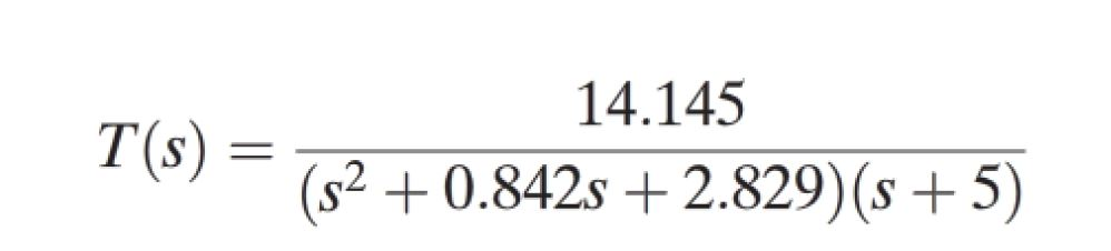 Solved 3 For The Transfer Function Given By A Find 