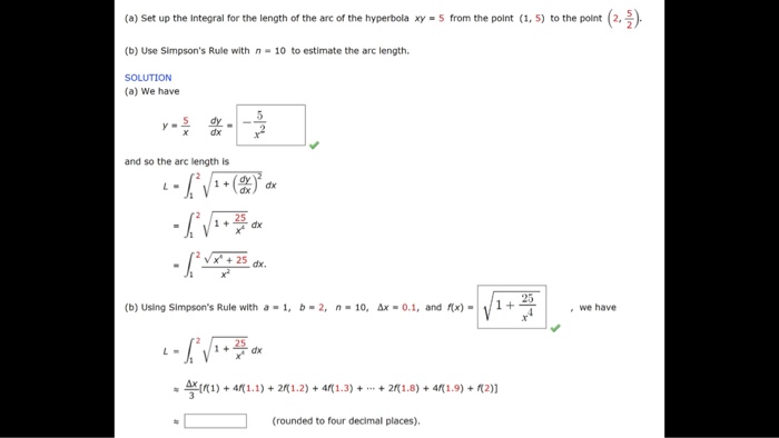Solved Set up the Integral for the length of the arc of the | Chegg.com