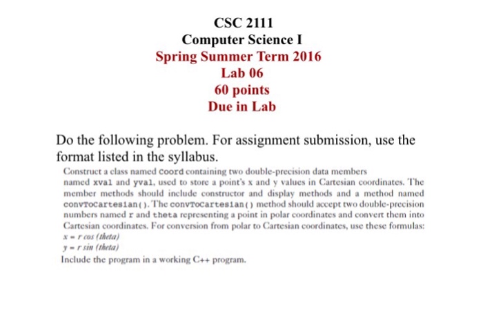 Solved Do the following problem. For assignment submission, | Chegg.com
