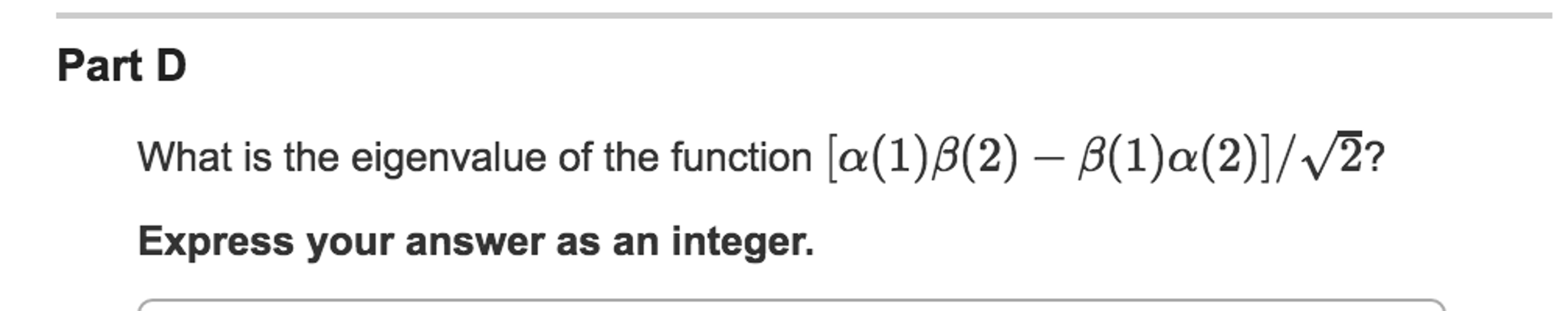 The operator for the square of the total spin of two | Chegg.com