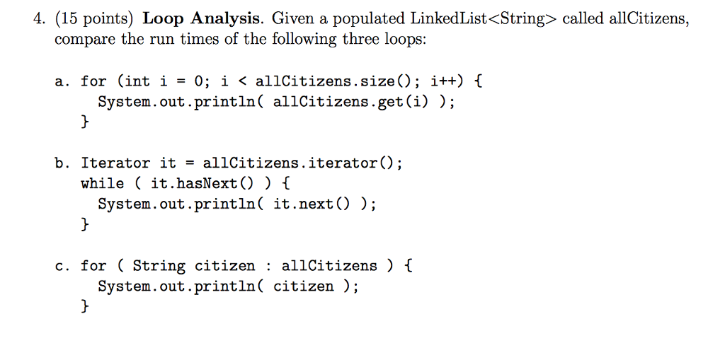 Solved 4. (15 points) Loop Analysis. Given a populated | Chegg.com Solved 4. (15 points) Loop Analysis. Given a populated | Chegg.com