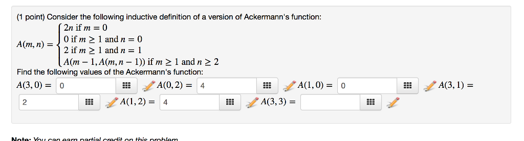 Solved Consider the following inductive definition of a | Chegg.com