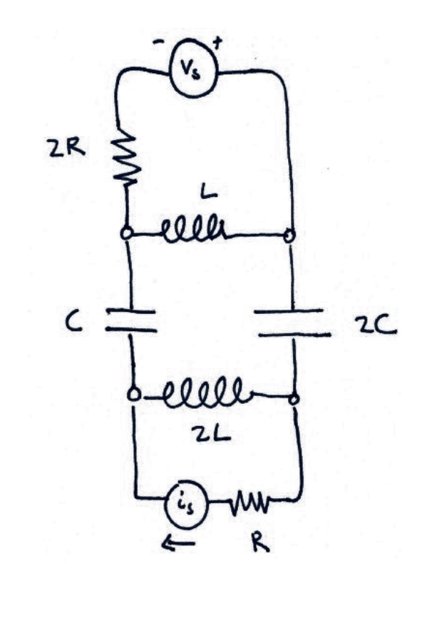 Solved Consider the circuit diagram, do KCL for nodes and | Chegg.com