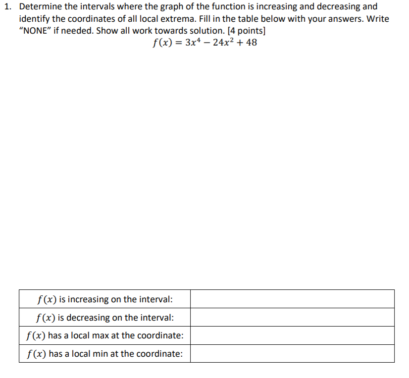 Solved Determine the intervals where the graph of the | Chegg.com