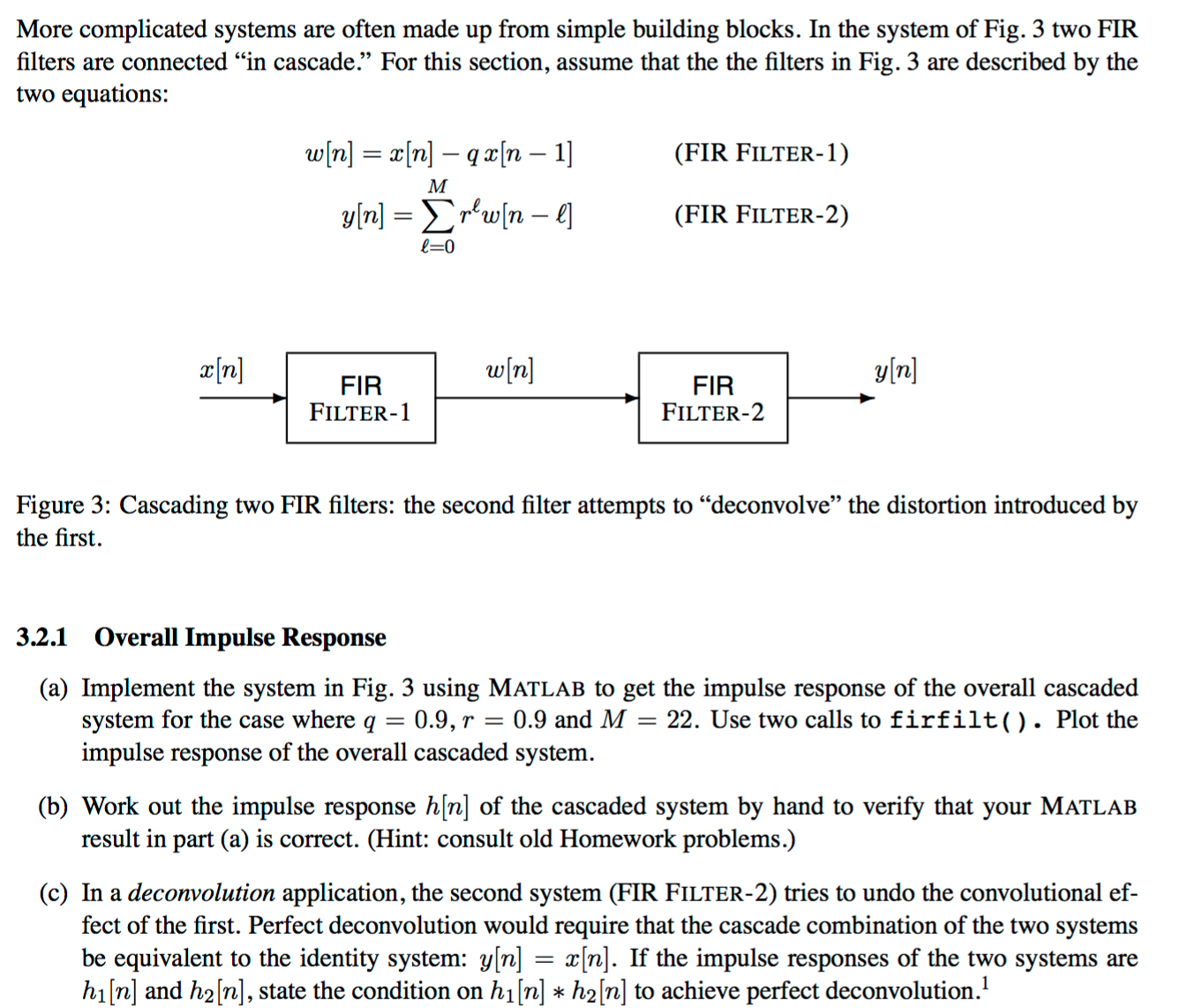 Solved More complicated systems are often made up from | Chegg.com
