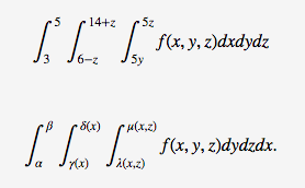 Solved Change the order of integration of the triple | Chegg.com