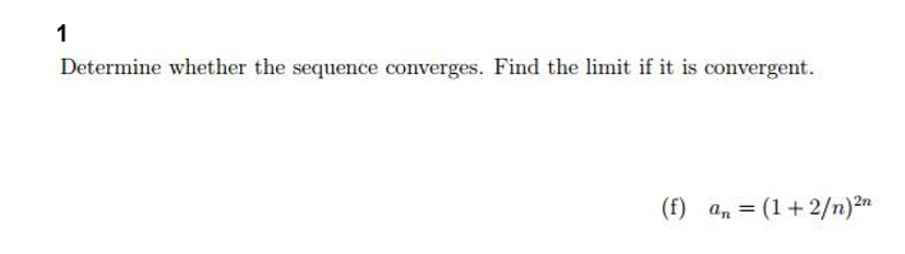 Solved Determine whether the sequence converges. Find the | Chegg.com