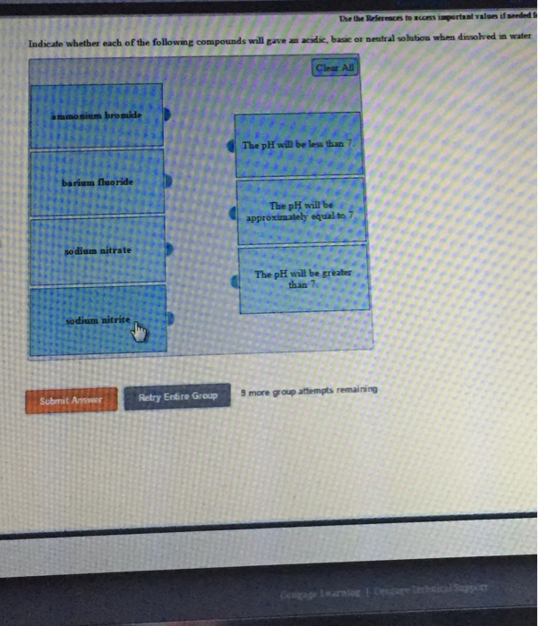 Solved Indicate whether each of the following compounds will | Chegg.com