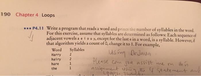 Solved Write a program that reads a word and [ number of | Chegg.com
