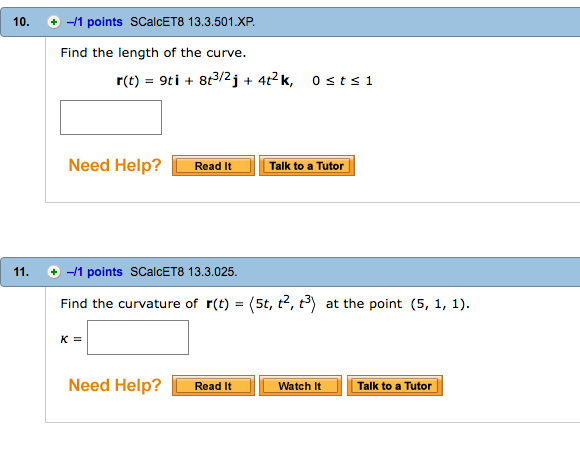 Solved Find the length of the curve. r(t) = 9ti + 8t^3/2 j + | Chegg.com