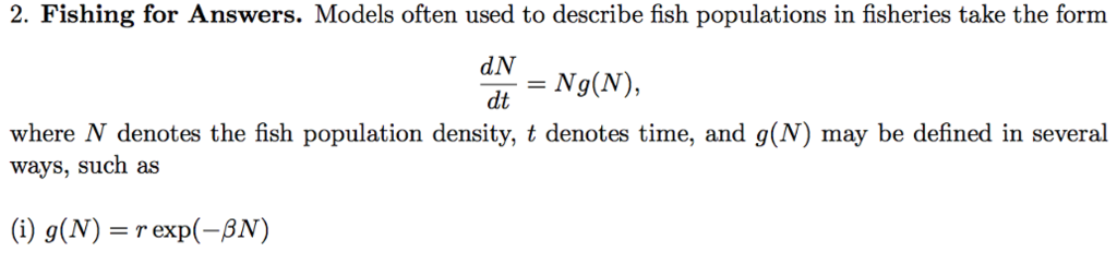 Solved Sketch the flow on a line for the above model using | Chegg.com