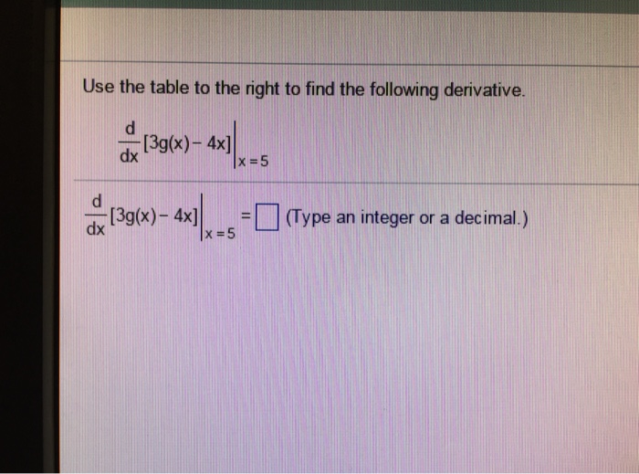 Solved Use the table to the right to find the following | Chegg.com