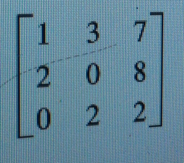 Solved Find the determinant of the matrix. Determine whether | Chegg.com