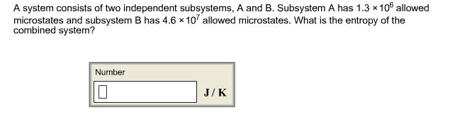 Solved A system consists of two independent subsystems, A | Chegg.com