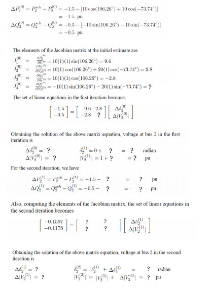 Solved In the two-bus system shown in Figure 1 , bus 1 is a | Chegg.com