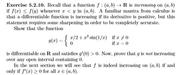 Solved Recall that a function f: (a, b) Rightarrow R is | Chegg.com