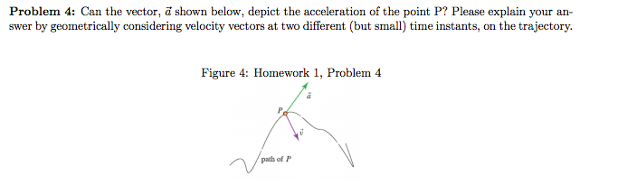 Solved Problem 4: Can the vector, if shown below, depict the | Chegg.com