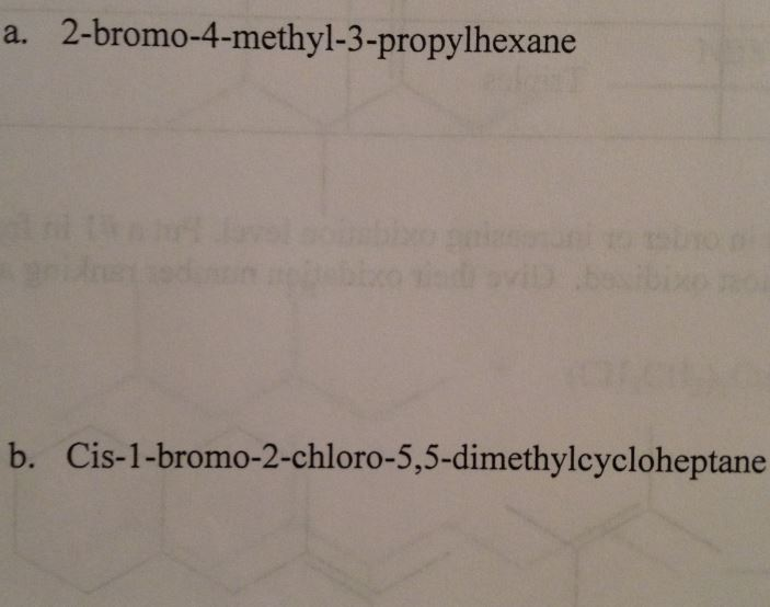 Solved 2-bromo-4-methyl-3-propylhexane | Chegg.com